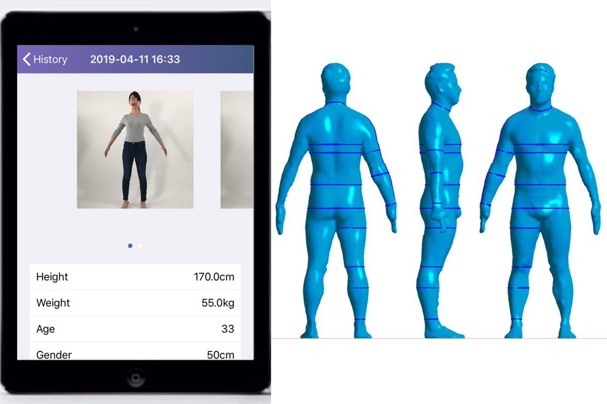 スマホ身体採寸「Bodygram」がフィットネス参入。アパレル、寝具に続き - Impress Watch