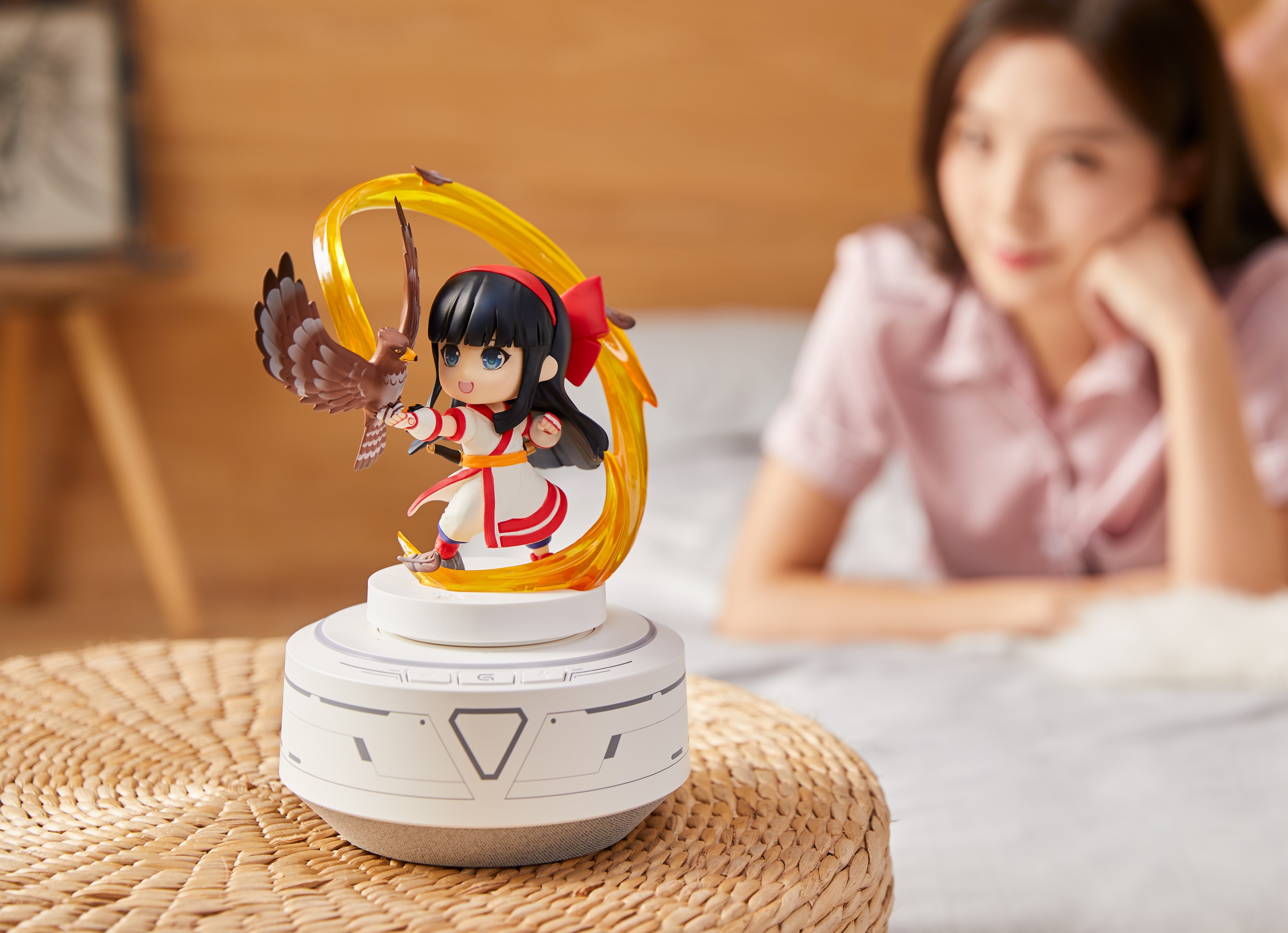 LINEの「Clova」、“サムスピ”フィギュアに搭載 - Impress Watch