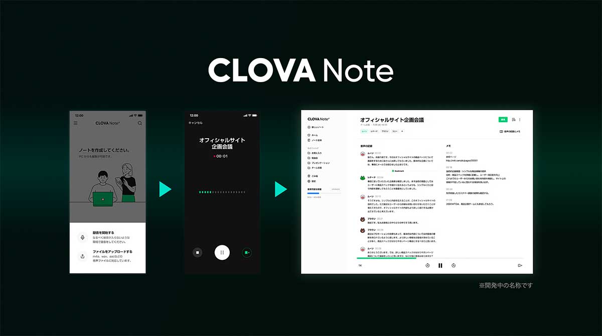 LINE、会議を自動で文字起こしできる「CLOVA Note」を開発 - Impress Watch