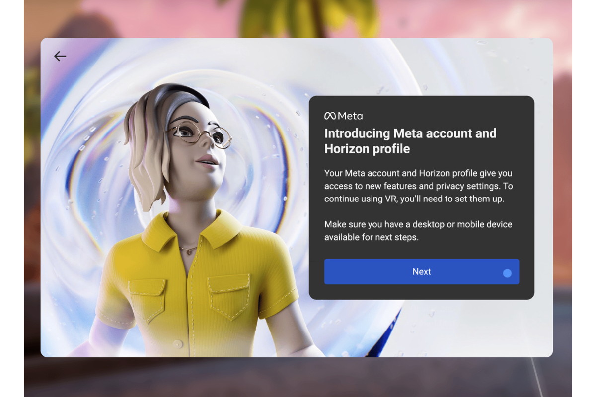 Meta Questなどに「Metaアカウント」提供開始 FB連携は選択制に - Impress Watch