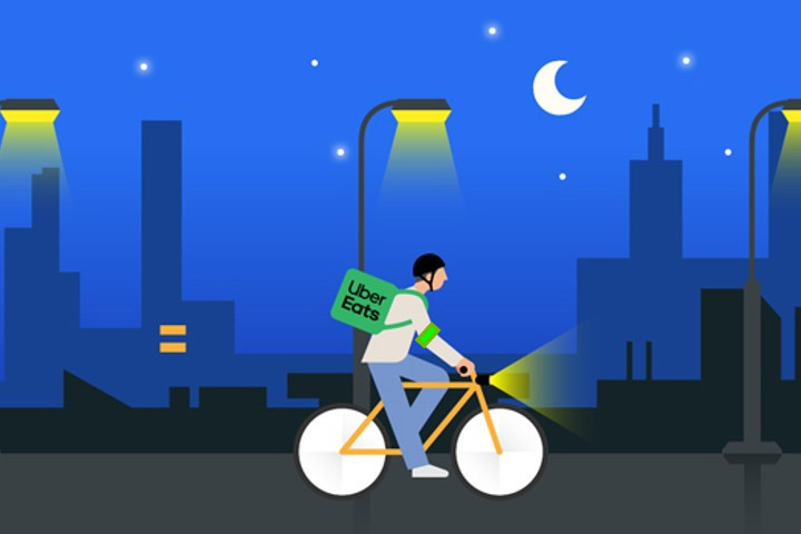 Uber Eats、24時間営業開始 東京・大阪など12都市 - Impress Watch