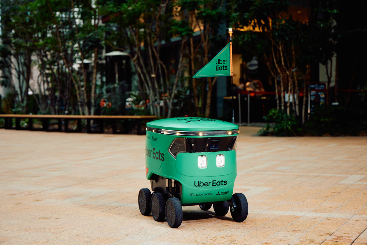 Uber Eats、都内で3月からロボット配送開始 - Impress Watch