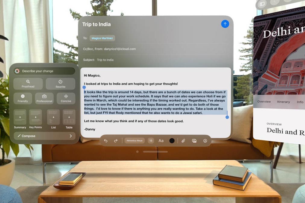 Apple Vision Pro、Apple Intelligenceに対応 - Impress Watch