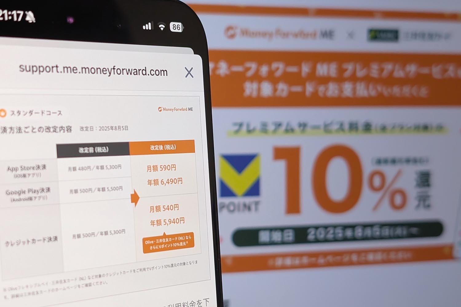 [B! コメント] マネーフォワード ME、月額540円に値上げ PayPay取り込み(CSV)に対応