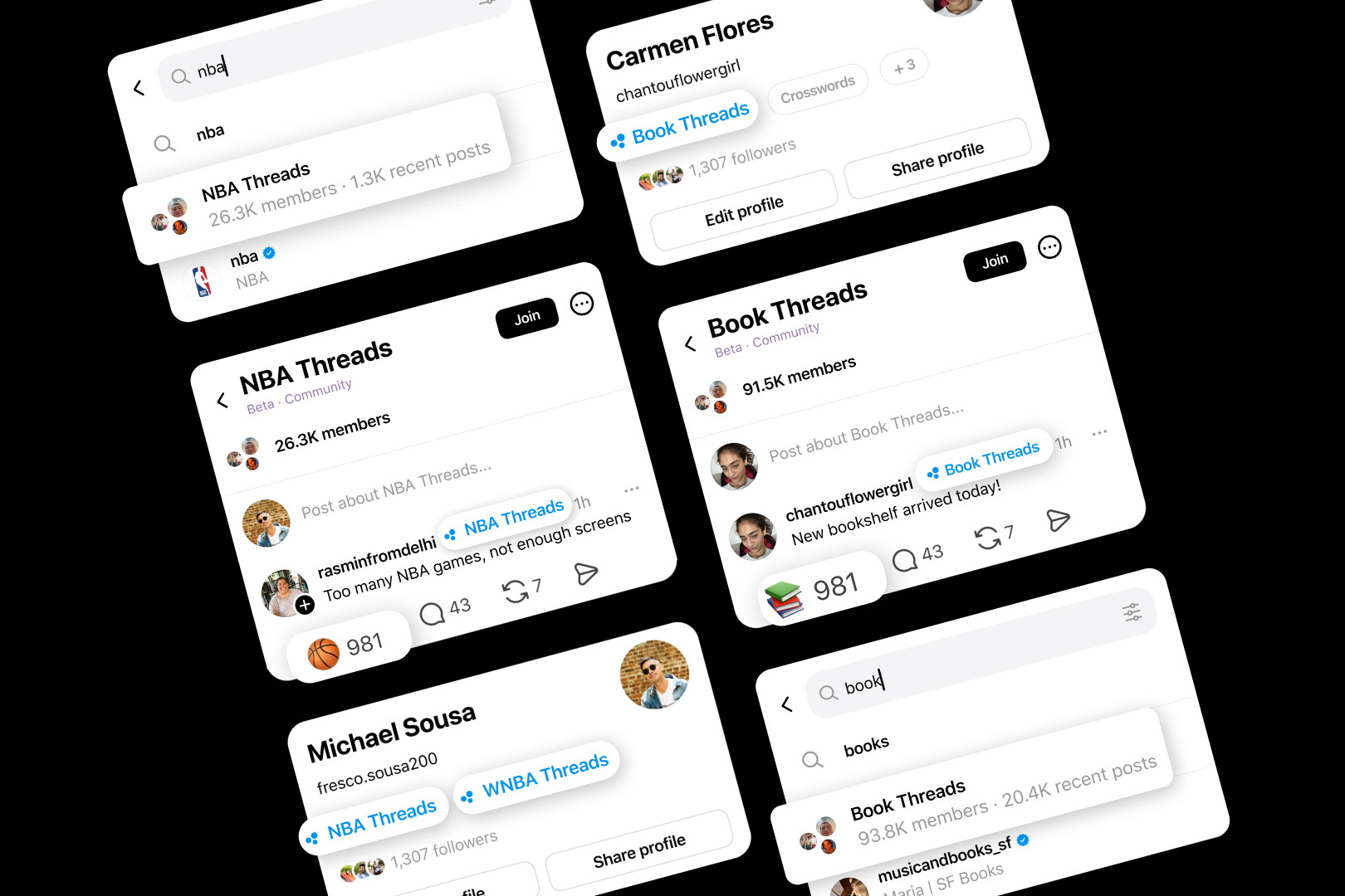 Threadsに同じ話題で盛り上がれるコミュニティ機能 - Impress Watch
